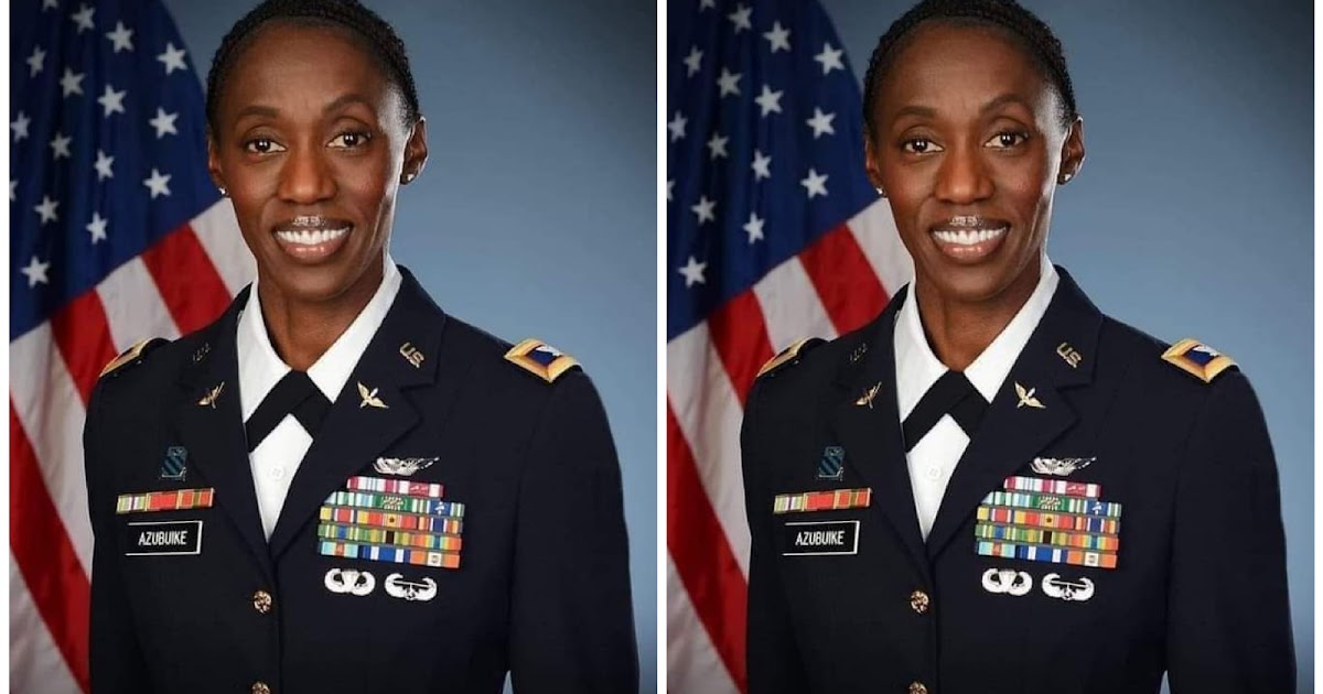 Nigerian-Born Amanda Azubuike Becomes Brigadier-General In US Army ...