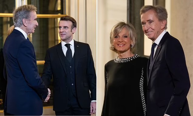 President Macron Gives France’s Highest Honor to World’s Richest Man ...