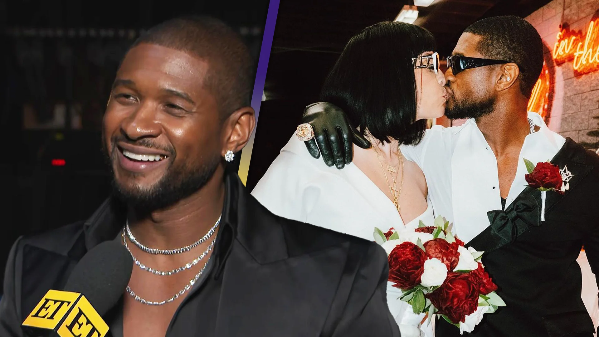 Usher’s Surprise Post-Super-Bowl Marriage to Wife Stuns His Family ...