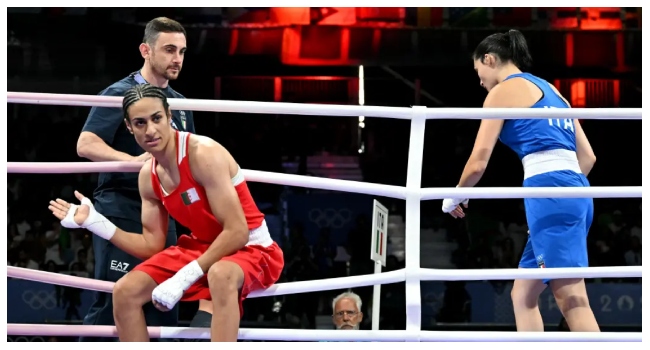 Algeria Boxer In Olympic Gender Row Wins In 46 Seconds As Italian PM ...